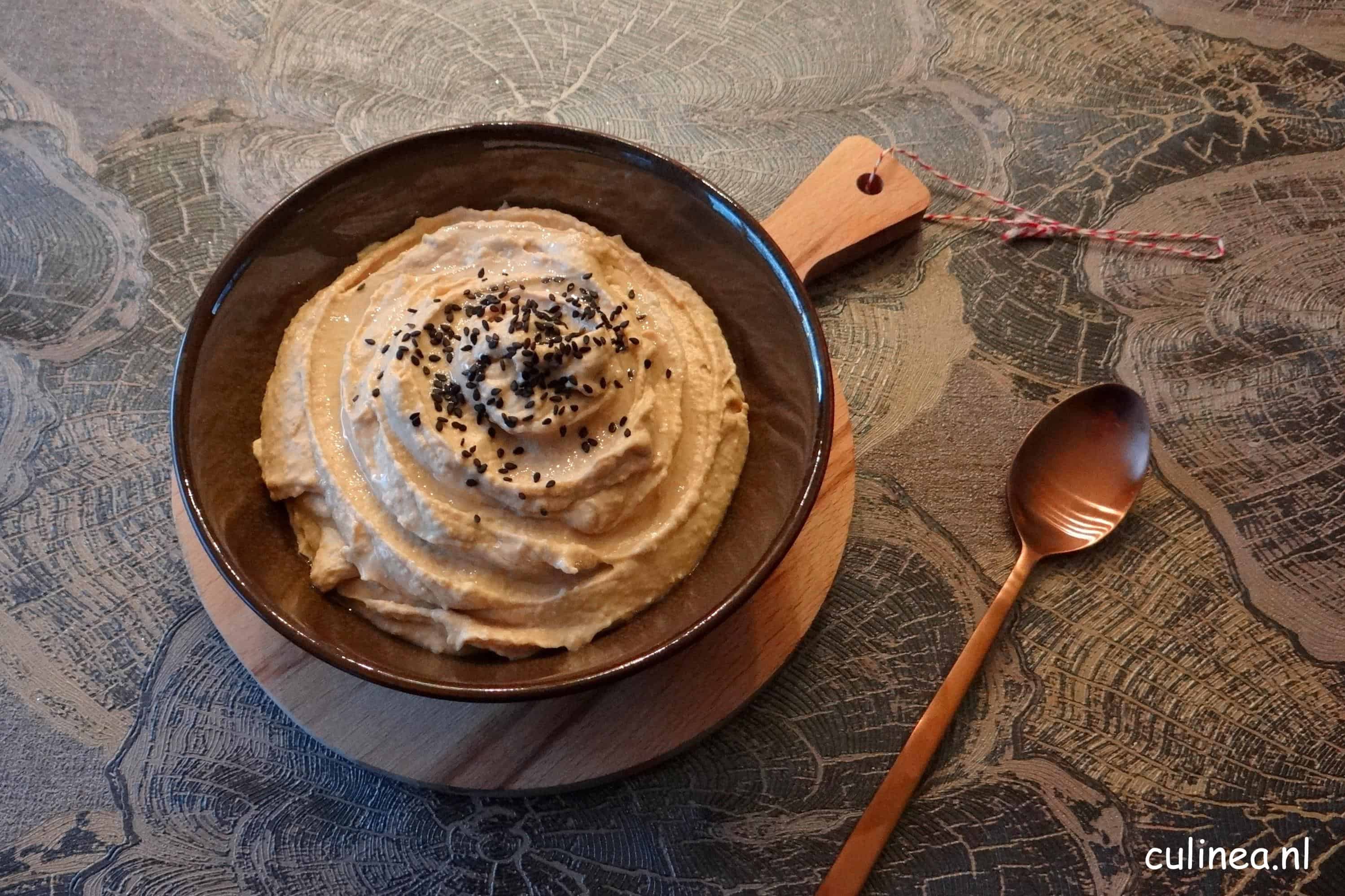 Hummus met Rode Miso | Culinea.nl