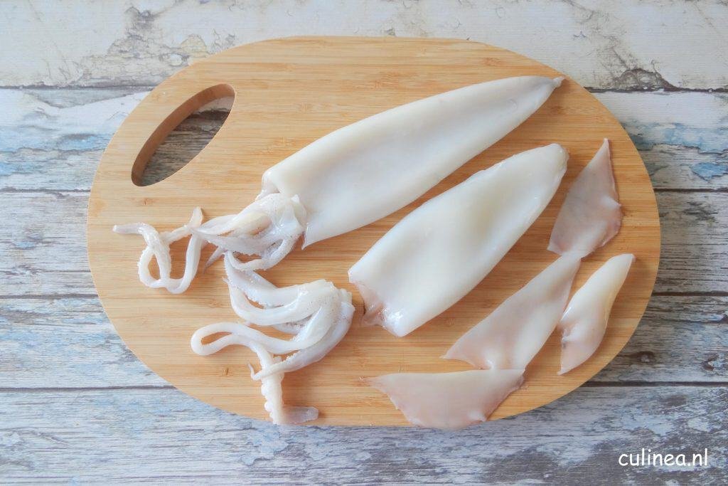 Pijlinktvis uit de Noordzee - Culinea.nl;