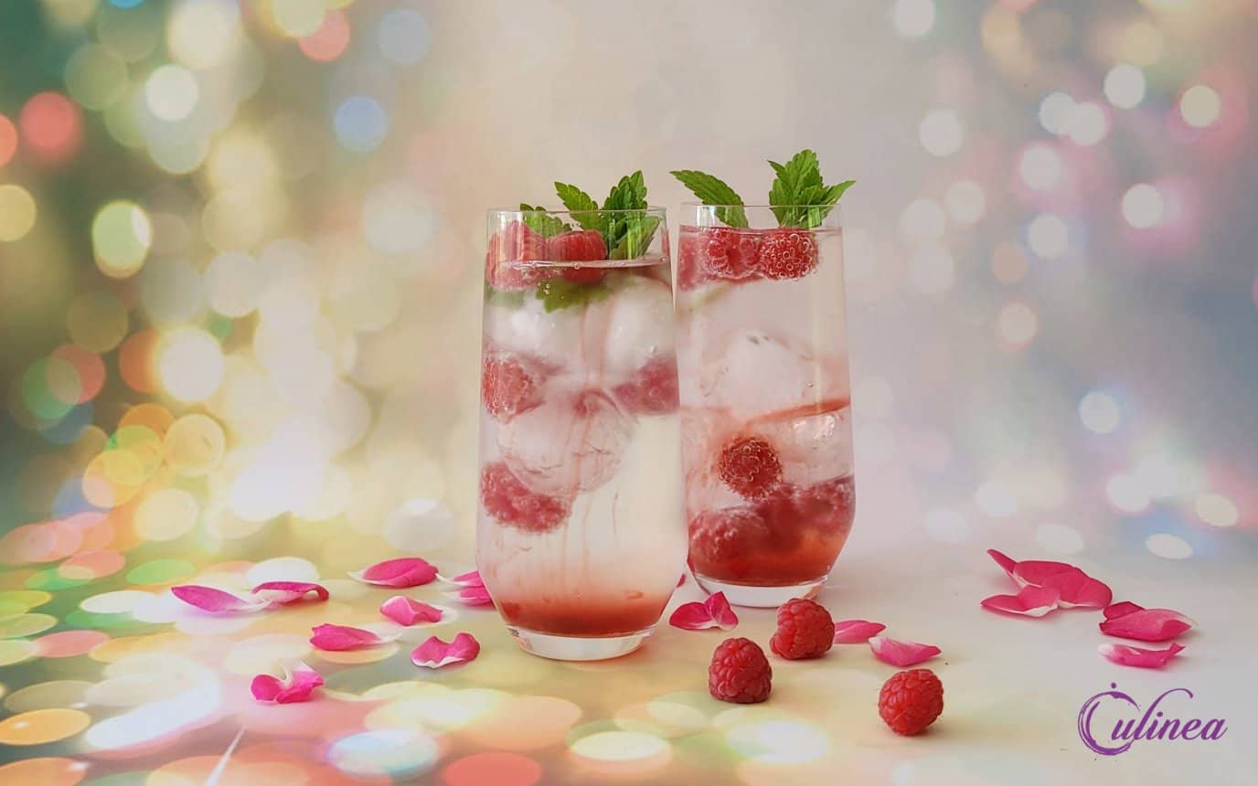 Valentijns Mocktail met Frambozen | Culinea.nl;
