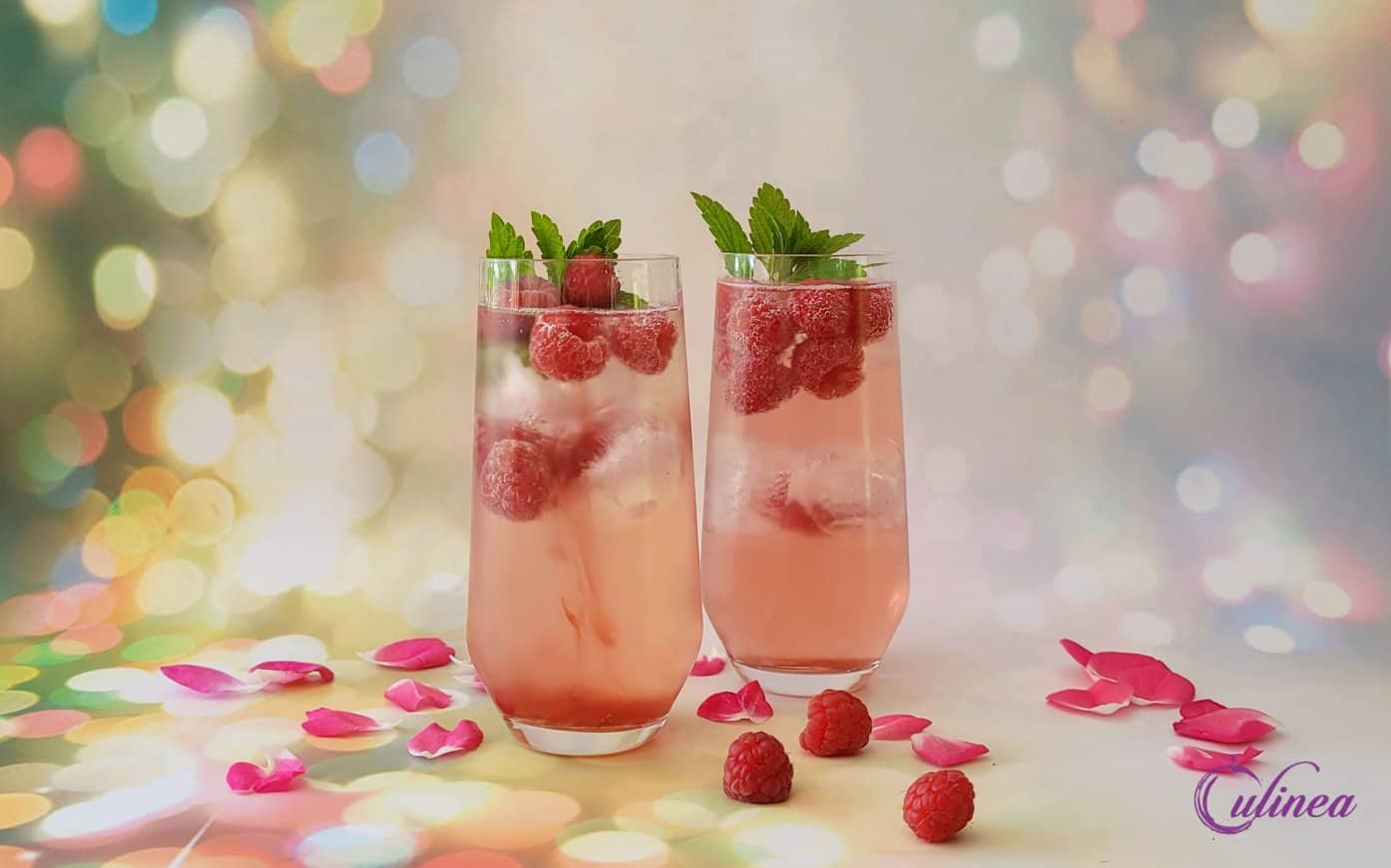 Valentijns Mocktail met Frambozen | Culinea.nl;