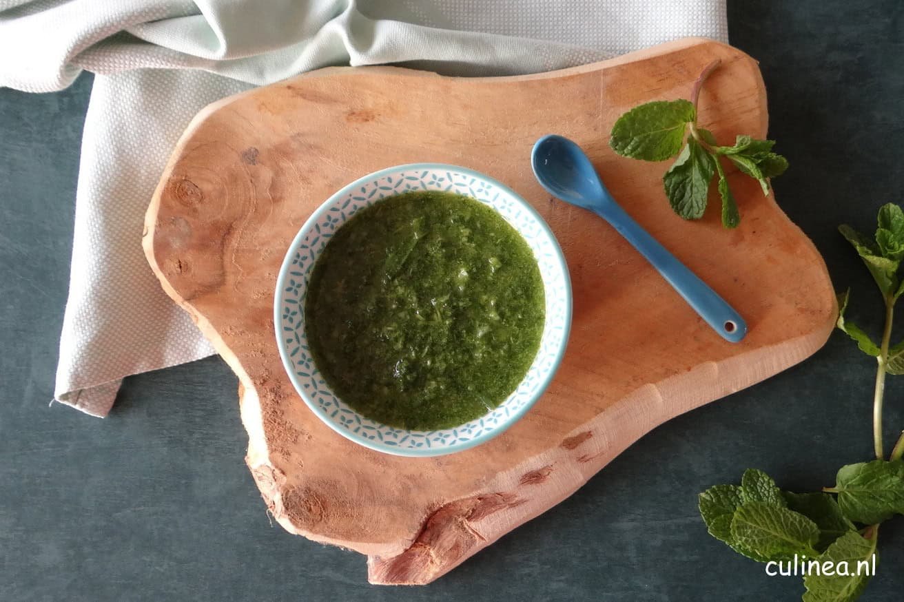 Verse Munt Kruidensaus | Culinea.nl;