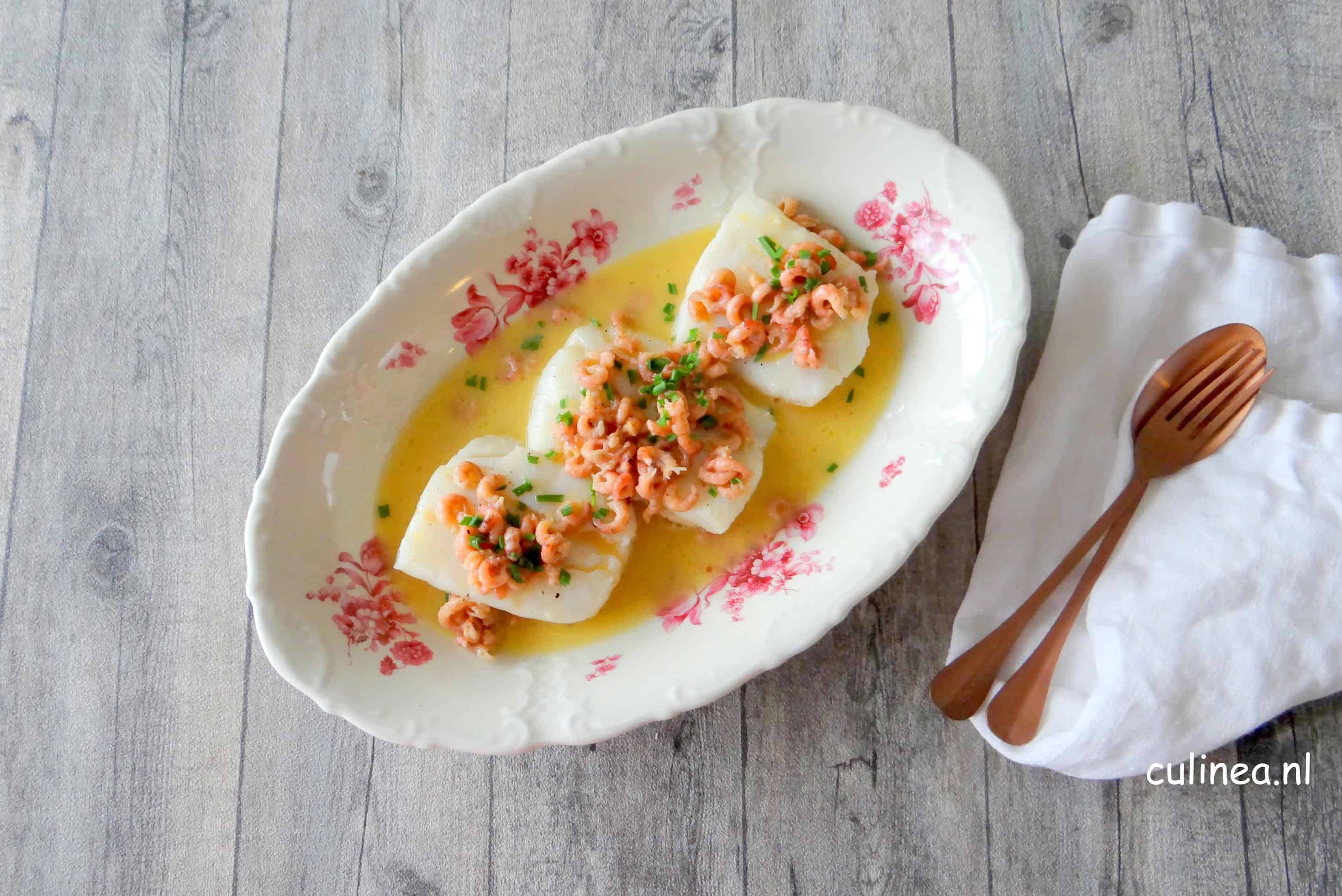 Kabeljauw met butter en eek 3 (Copy) - Culinea.nl;