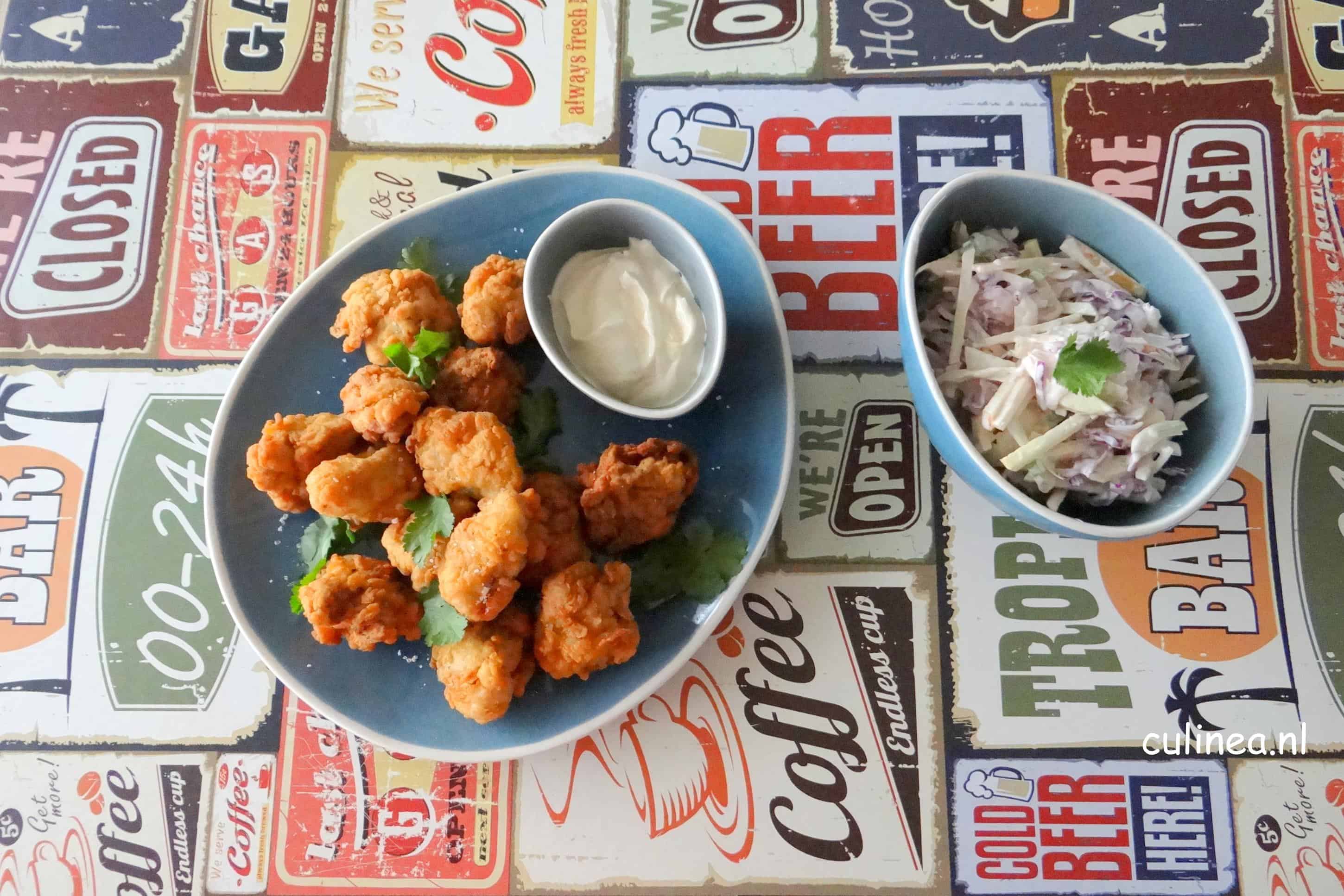 Krokante Kipdijfilet Nuggets | Culinea.nl;