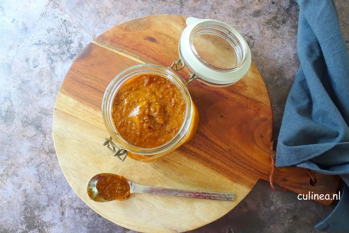 Zelfgemaakte mosterd barbecuesaus | Culinea.nl;