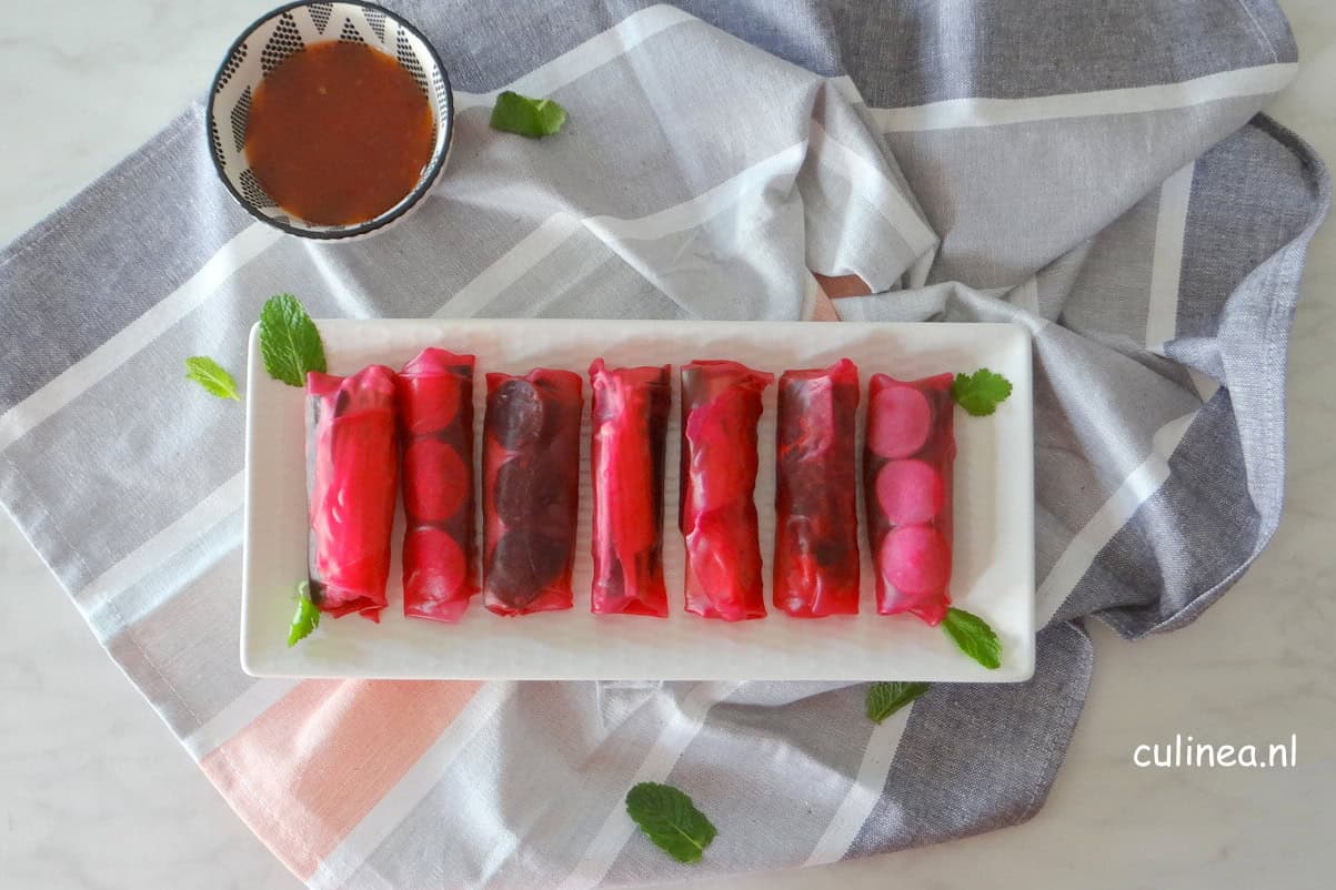 Rode Spring Rolls 17 (Copy) | Culinea.nl;
