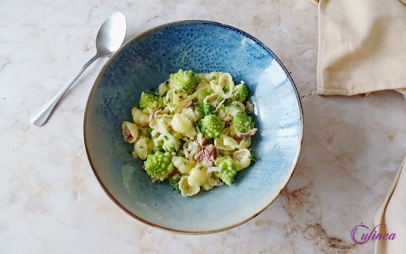 Pasta met Romanesco en Kaassaus | Culinea.nl;