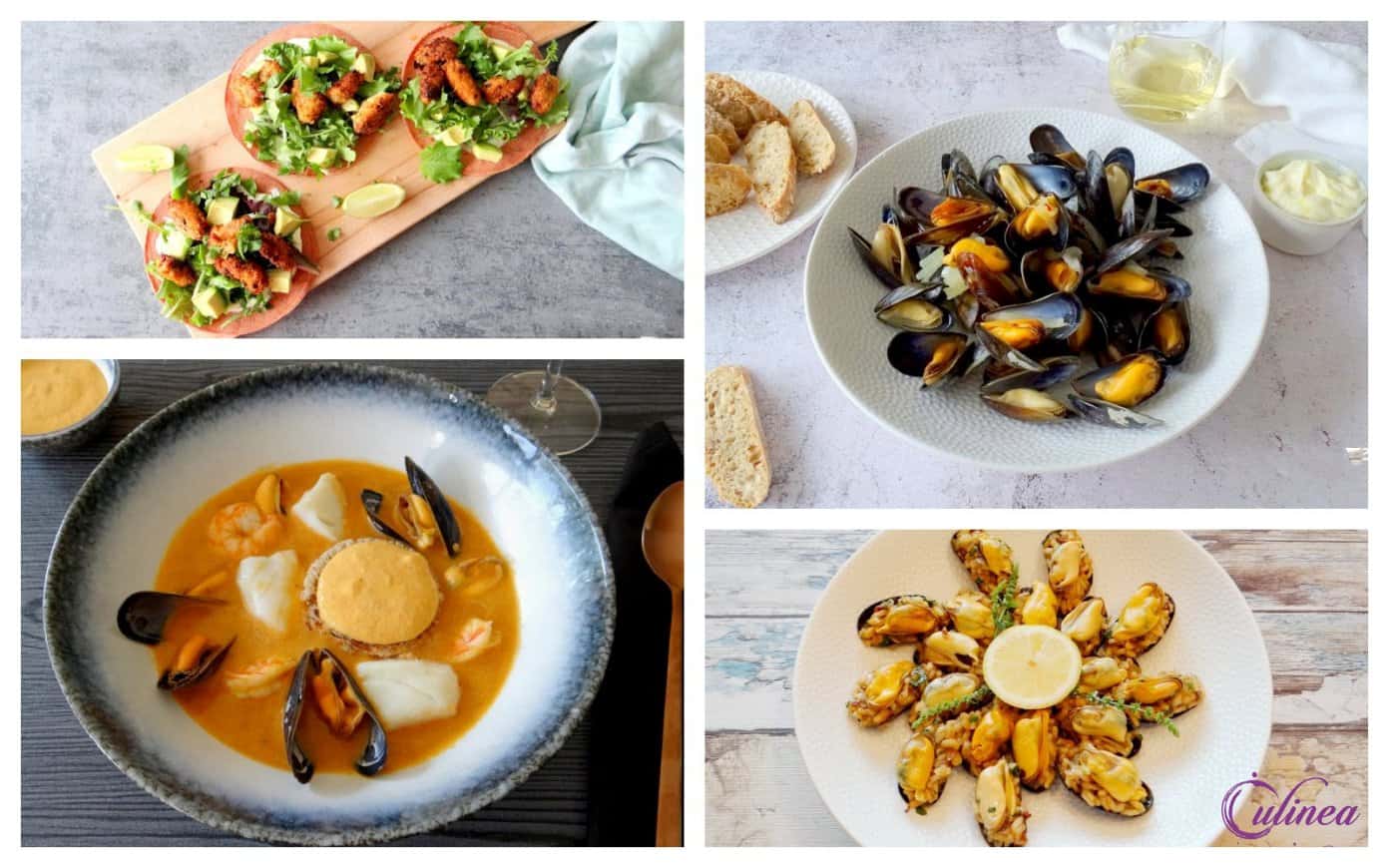 Mosselrecepten | Culinea.nl;